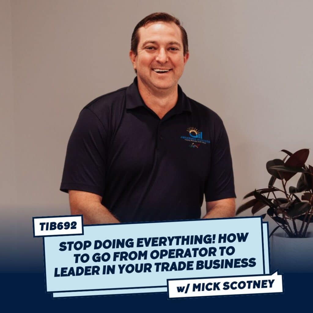 TIB692 Stop Doing Everything! How to Go from Operator to Leader in Your ...